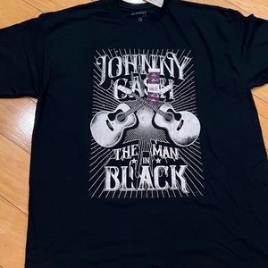 Johnny Cash | Shirts | Johnny Cash Mens Man In Black Graphic Tee | Poshmark